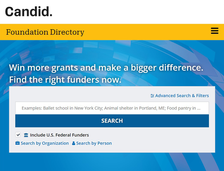 New Digital Resources for Nonprofits & Individuals Looking for Grants ...